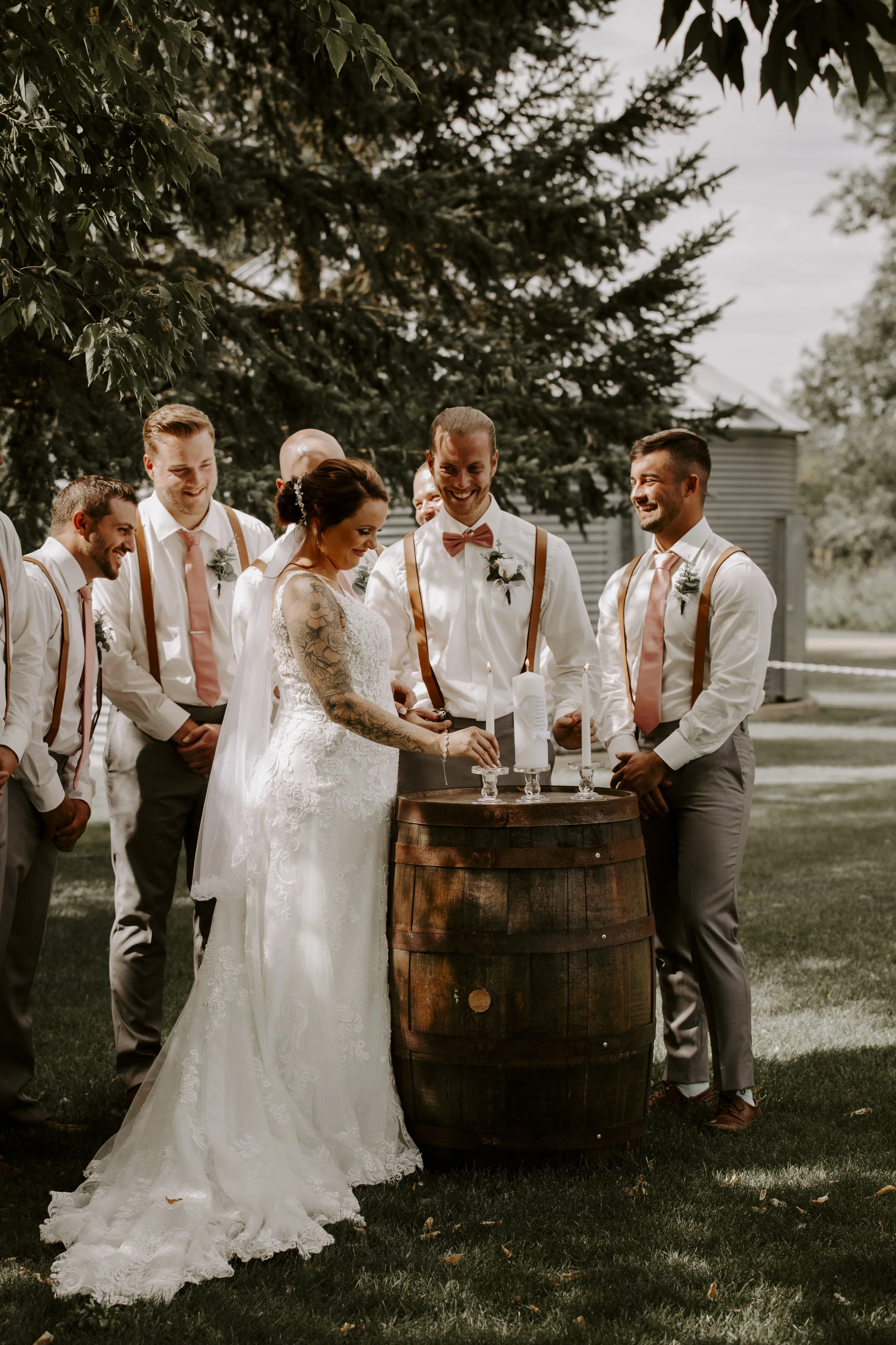 The Uneven Wedding Party — Adler Ranch