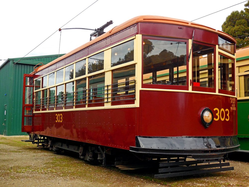 South Australian Trams — Tramway Museum, St Kilda