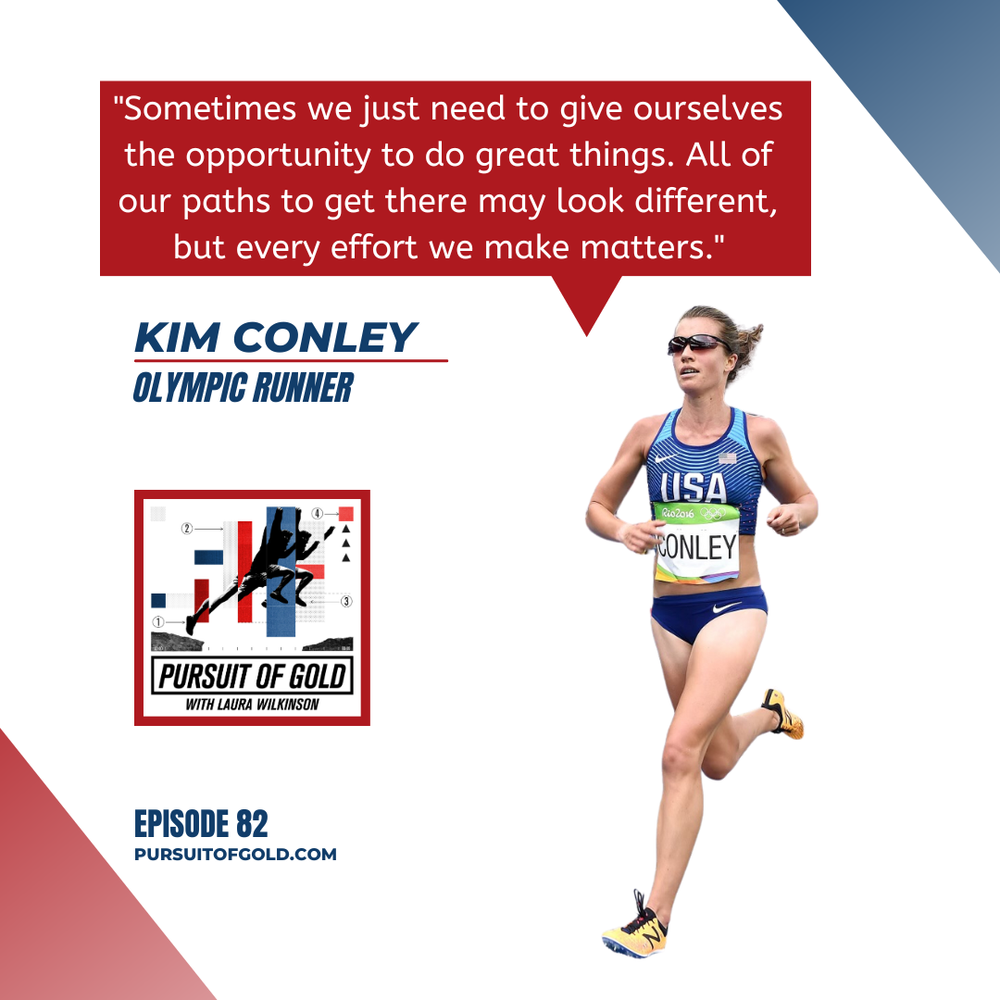 82. The Next Best Run with 2 Time Olympian Kim Conley — Laura Wilkinson