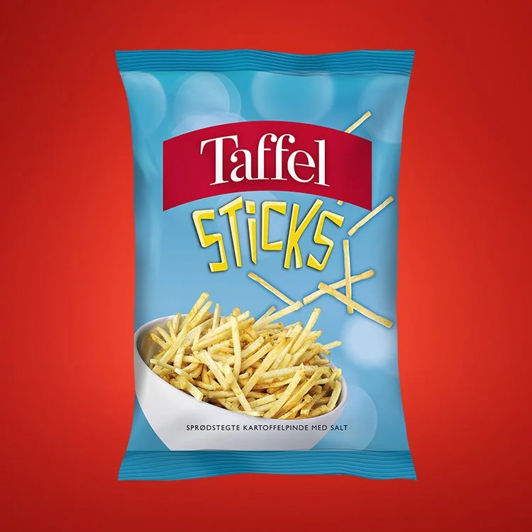 Taffel Chips - Originaler siden 1959