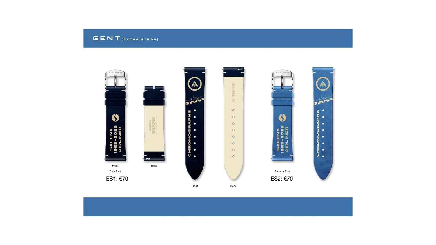 Sabena — GMT Chronographs