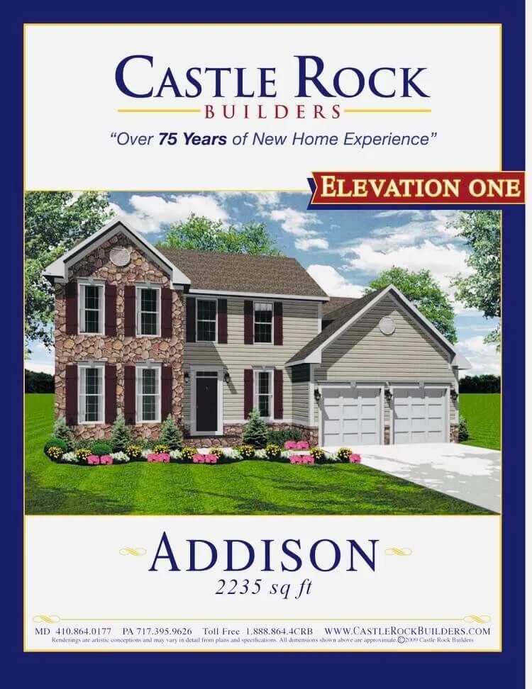 Custom Home Builders in Maryland, Castle Rock Builders