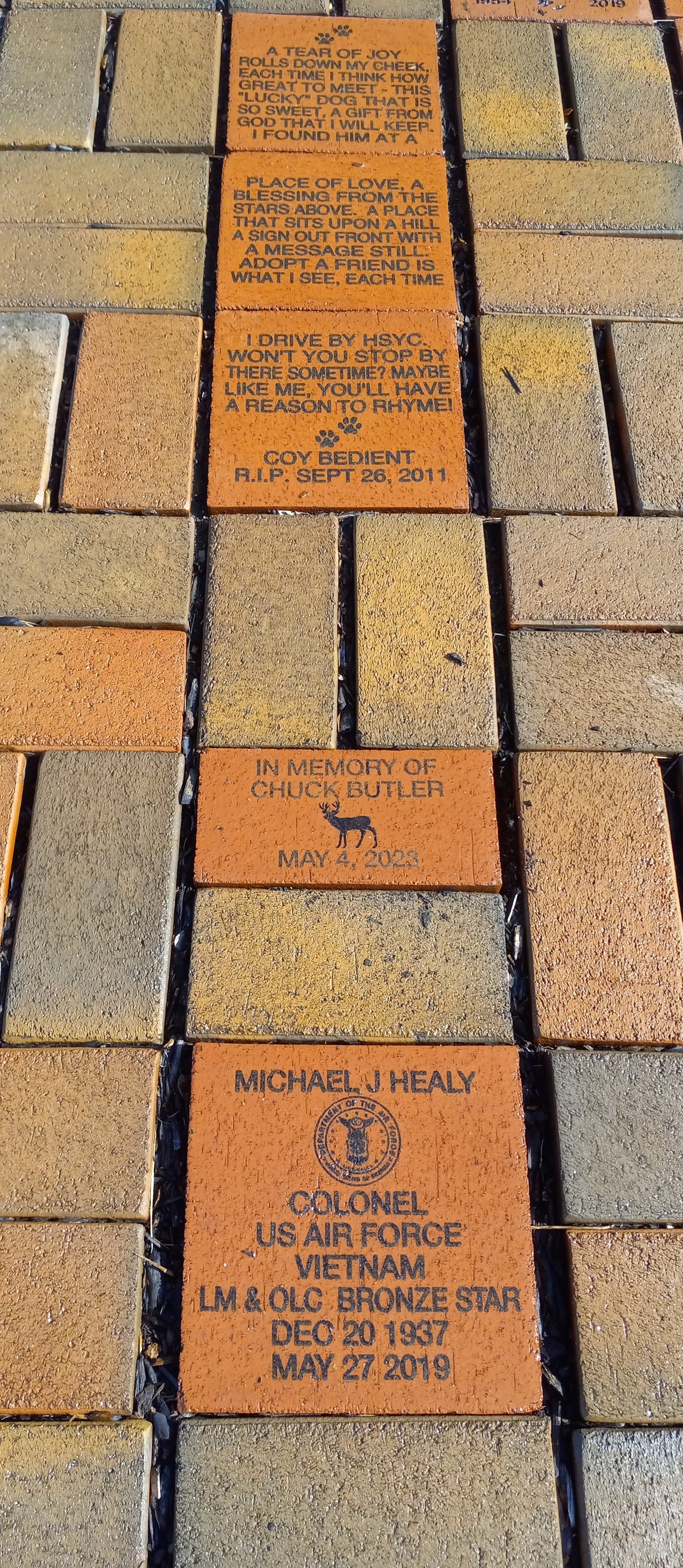 Humane Society of Yates County — Buy a Brick!