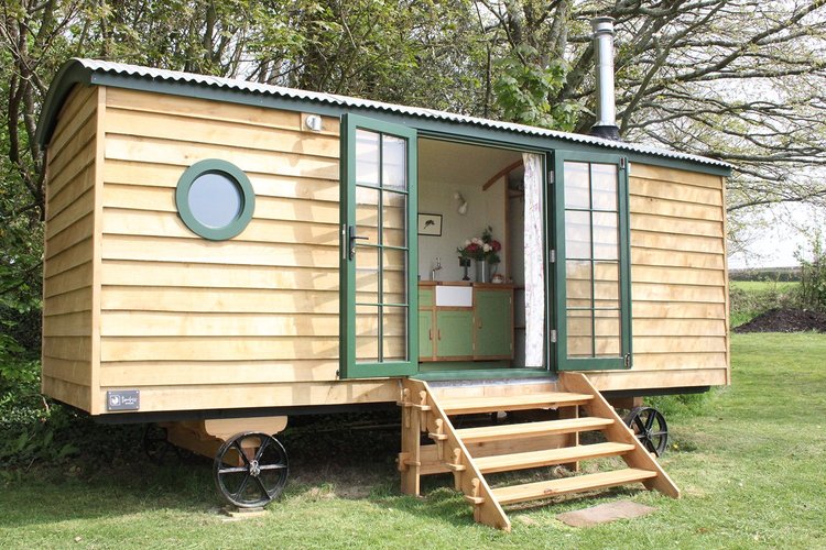 Luxury shepherd hut for sale. Handmade in Cornwall — Timeless Spaces