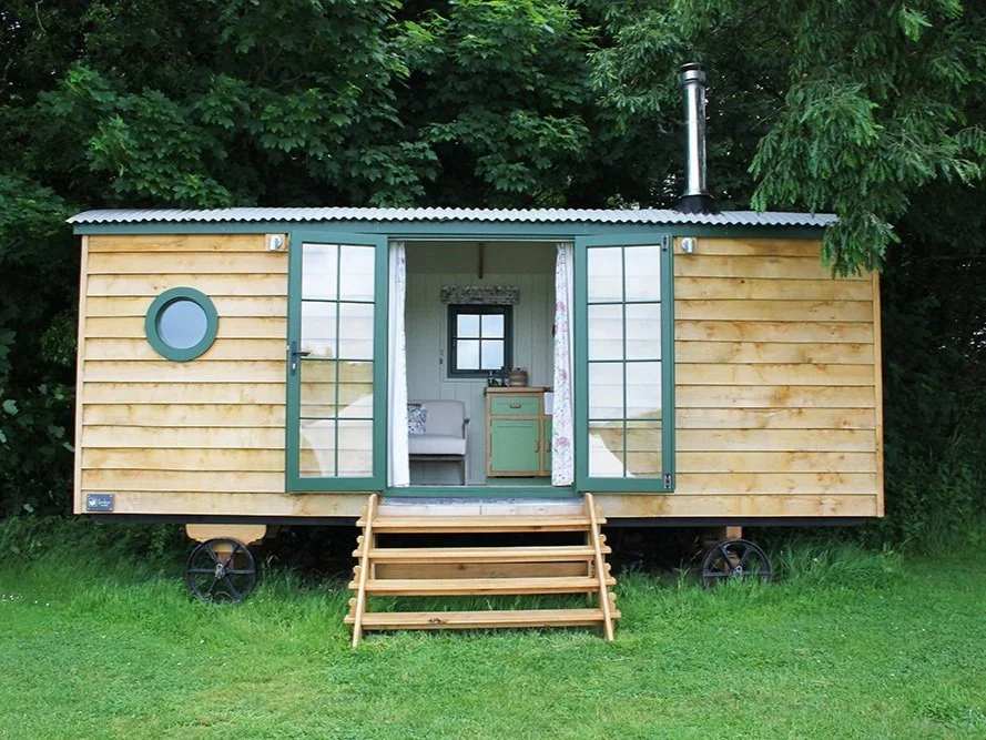 Luxury shepherd hut for sale. Handmade in Cornwall — Timeless Spaces