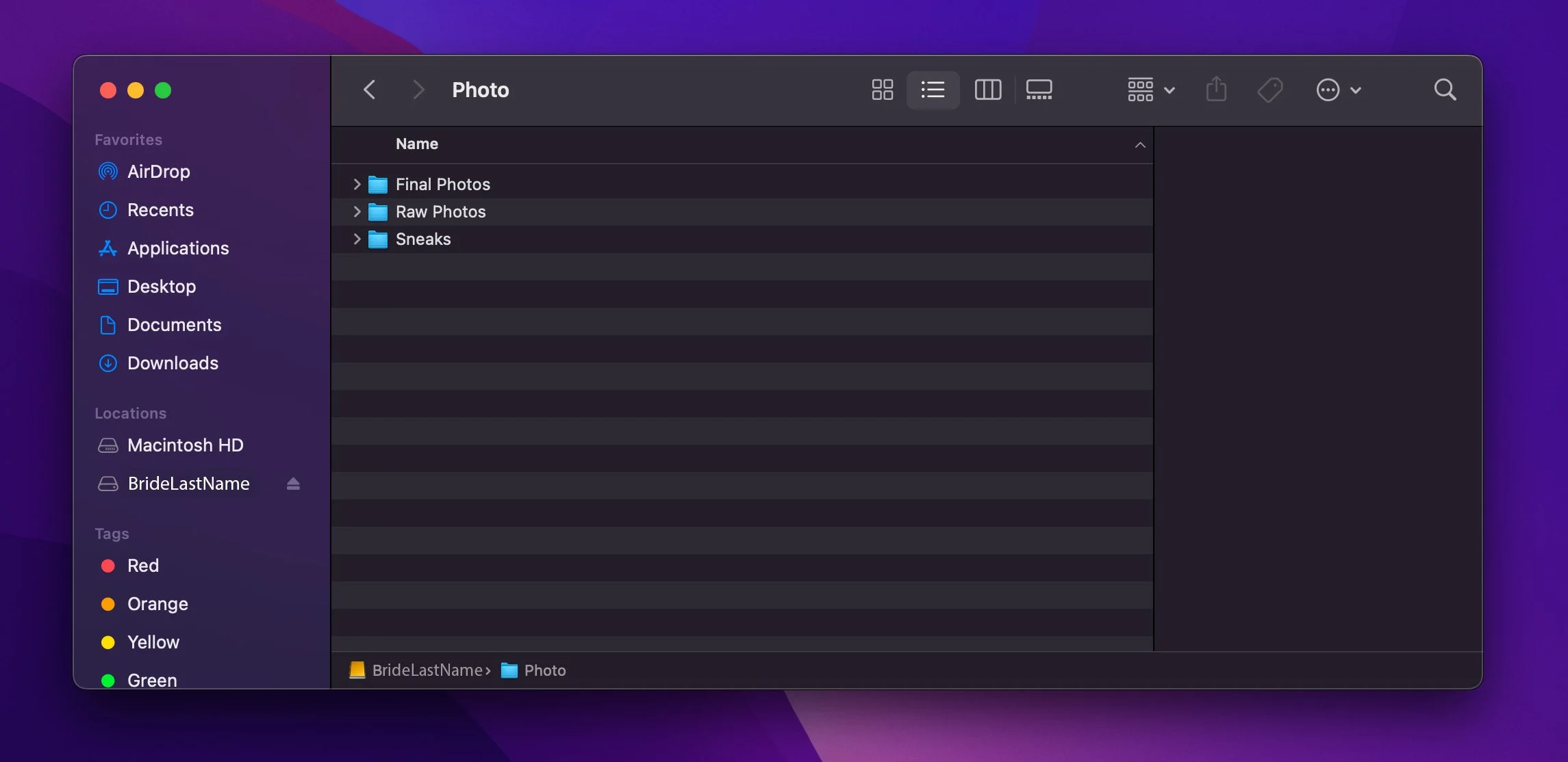 How to Use Your Raw Footage Drive — Southern Palms Studio