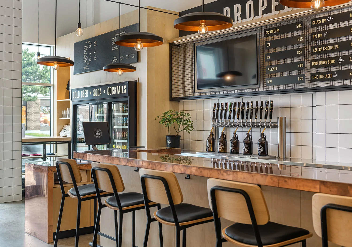 Brewery Interior Design | Propeller Brewing — D360 Inc.