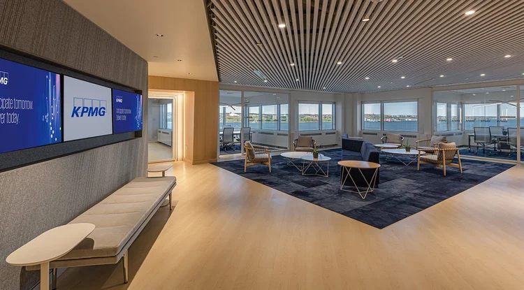 Corporate Interior Design | KPMG Financial — D360 Inc.