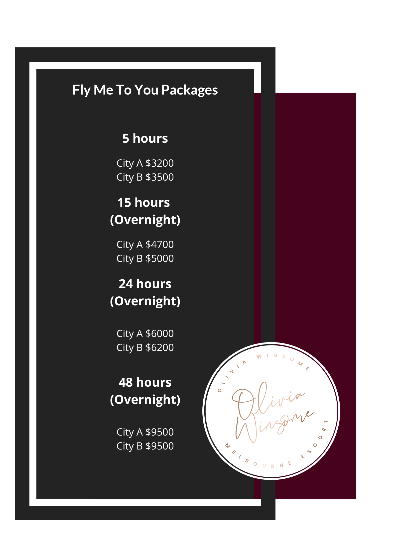 Fly Me to You — Olivia Winsome