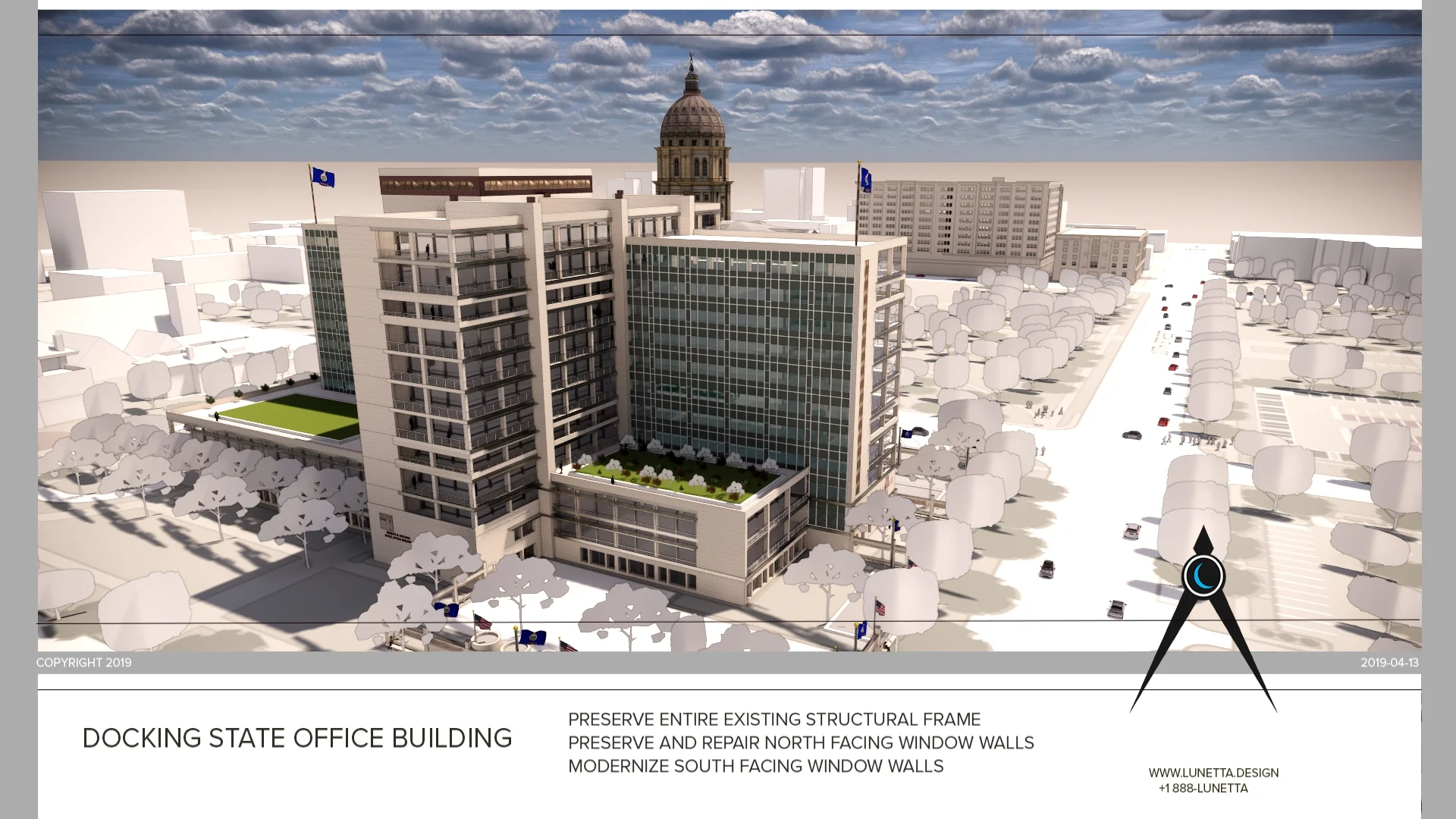 New Design for Docking State Office Building — lunetta.design