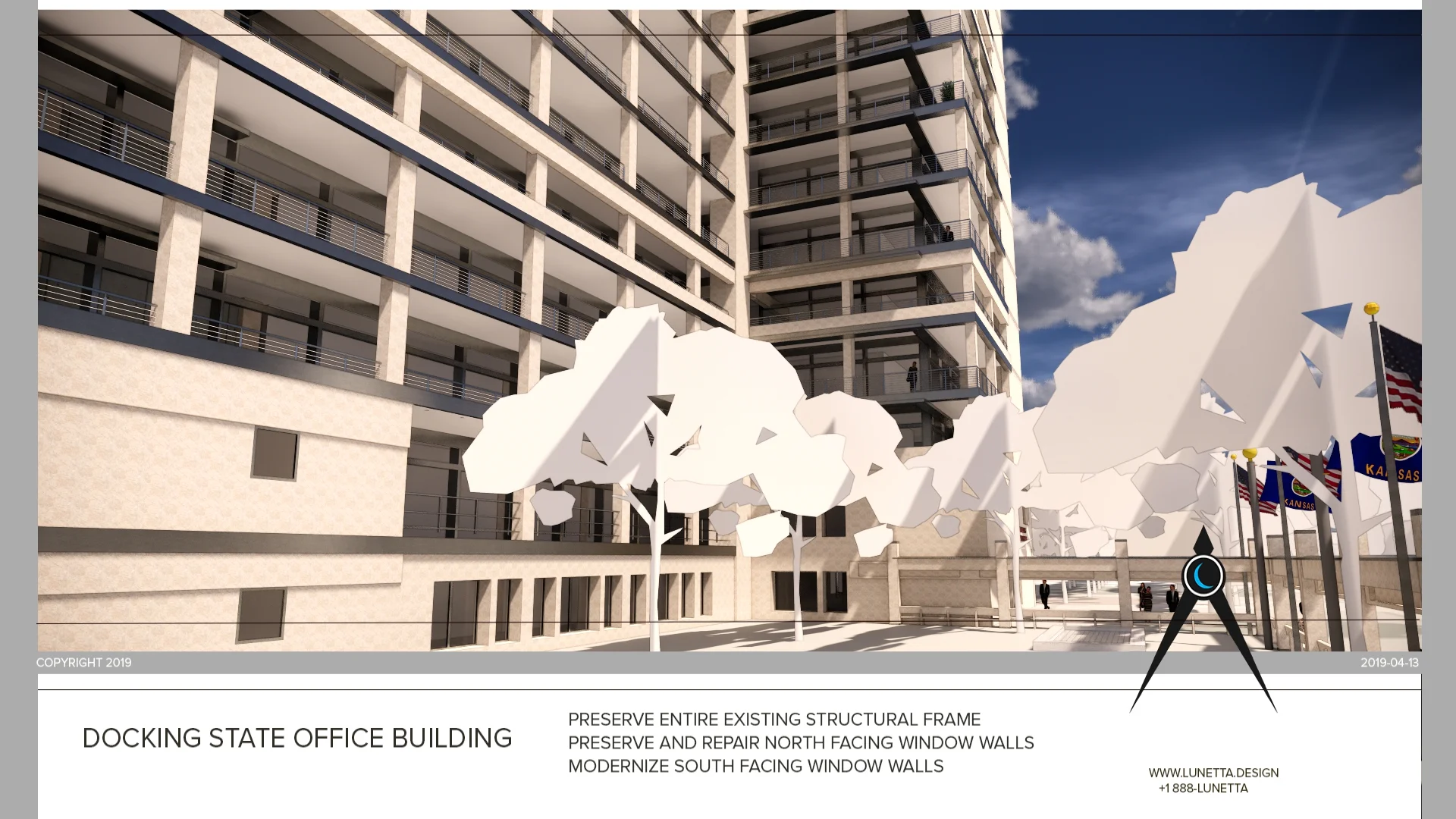 New Design for Docking State Office Building — lunetta.design
