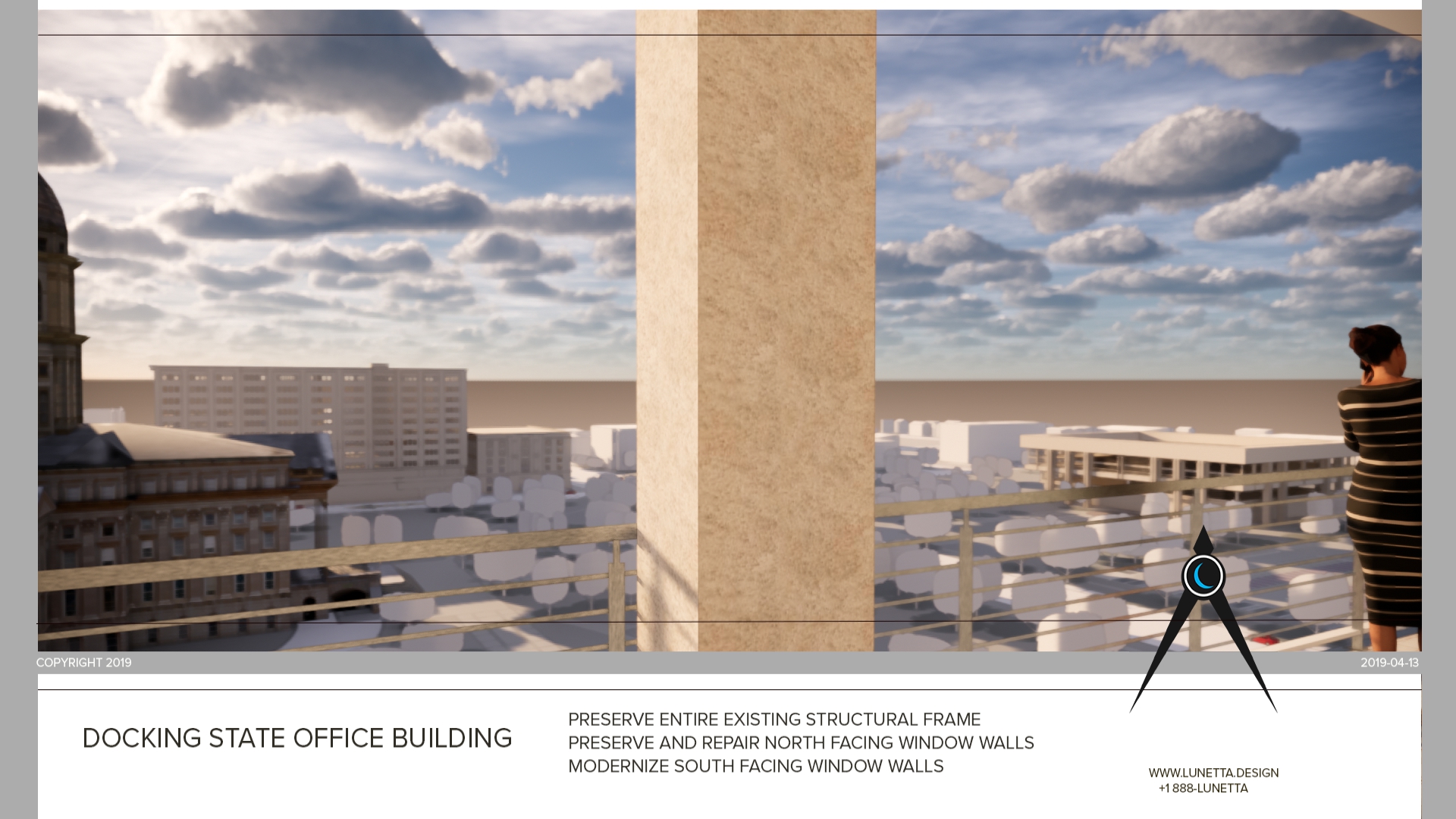 New Design for Docking State Office Building — lunetta.design