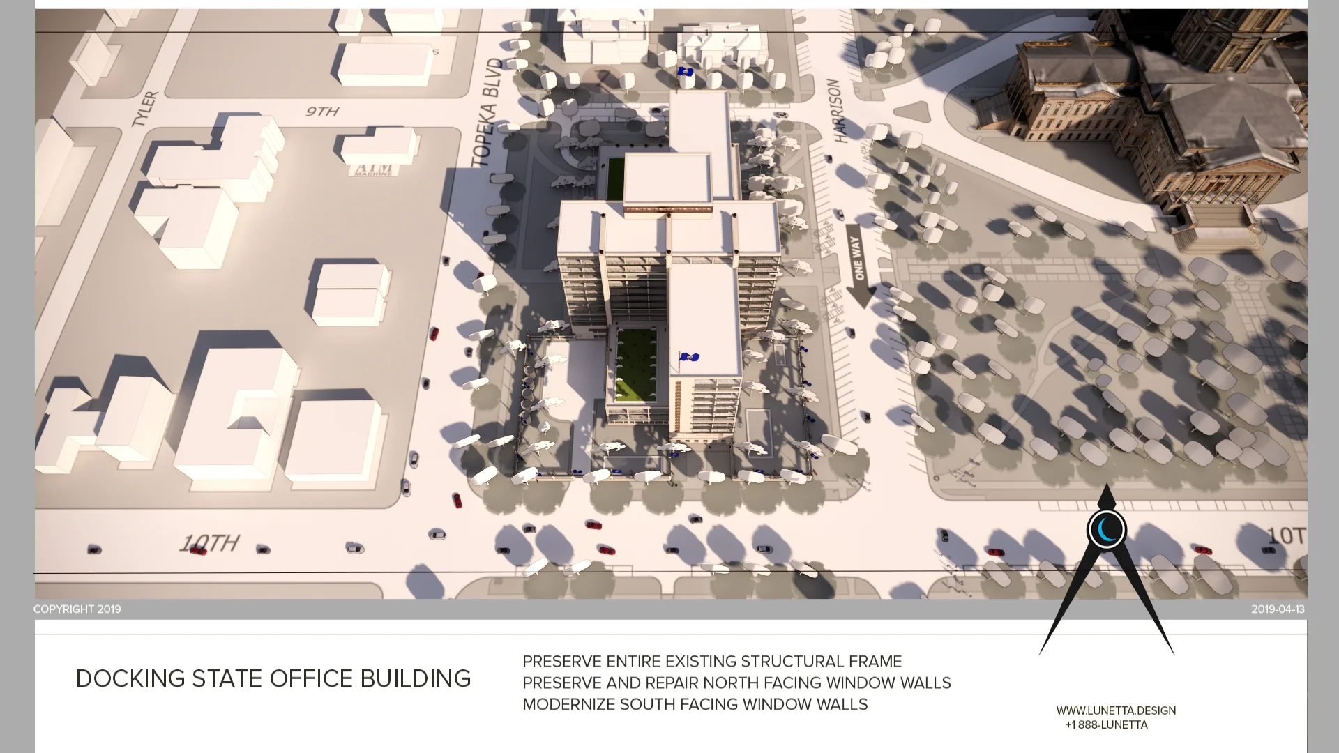 New Design for Docking State Office Building — lunetta.design