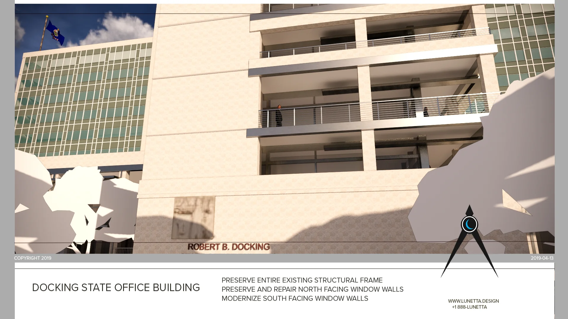 New Design for Docking State Office Building — lunetta.design