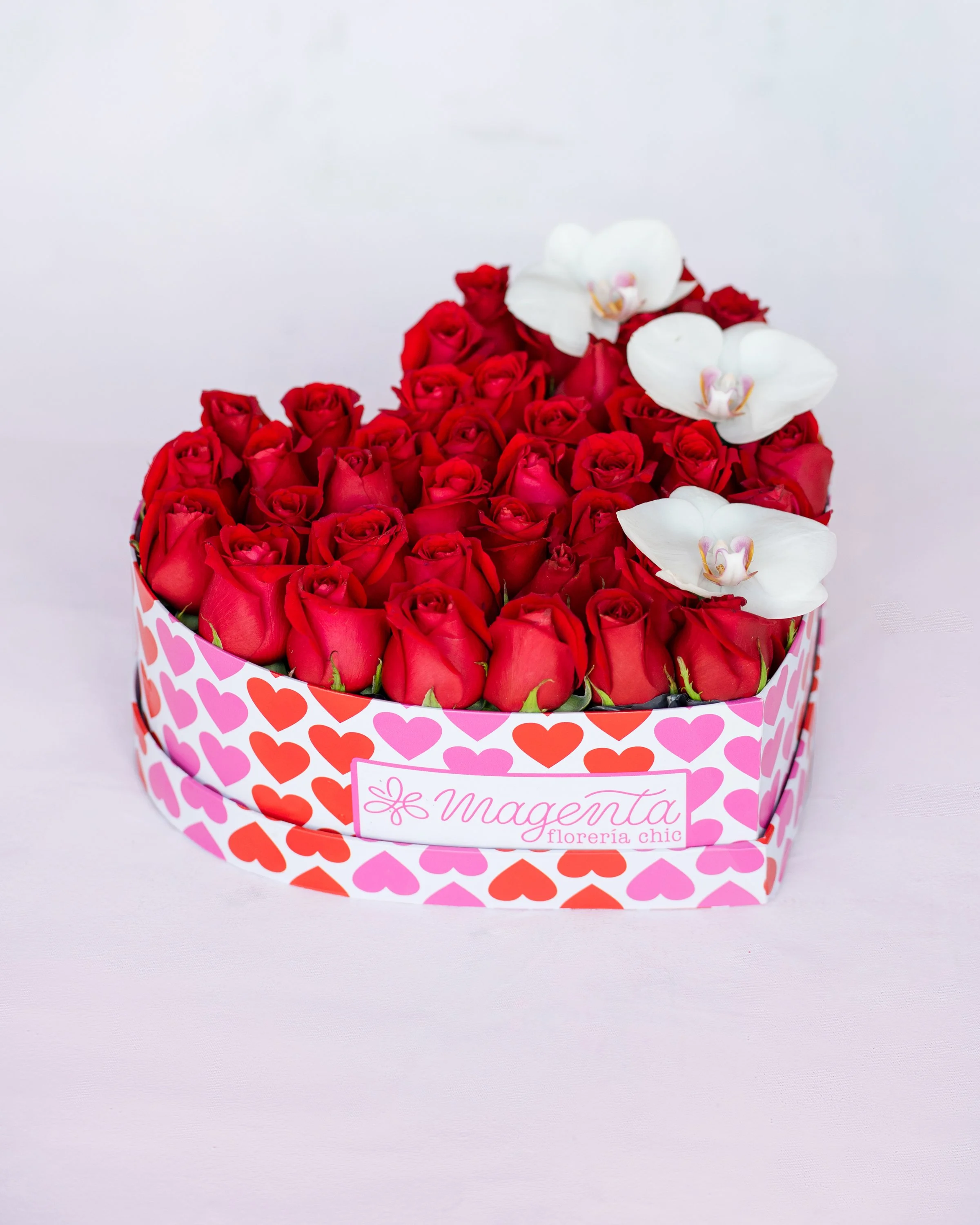 Corazón Valentine's Day — Florería Magenta