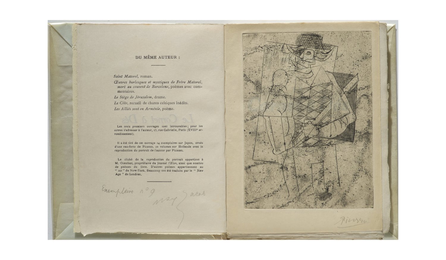 PRPH Books - Pablo Picasso and Max Jacob