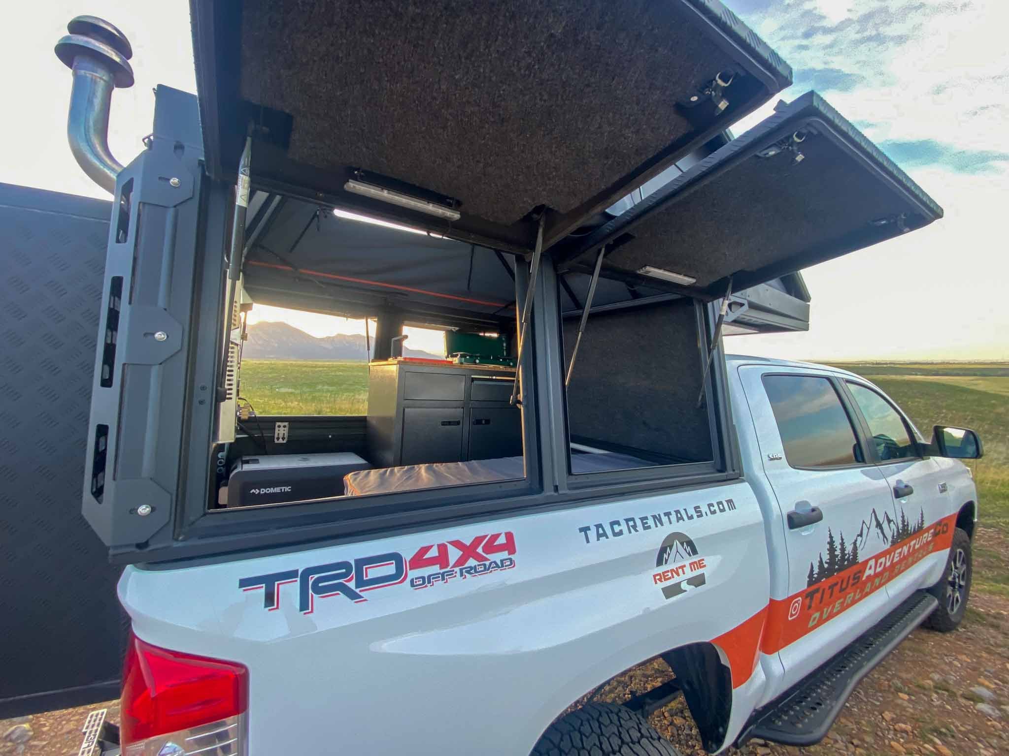 Toyota Tundra Truck Camper Rental from Denver, CO or Las Vegas, NV ...