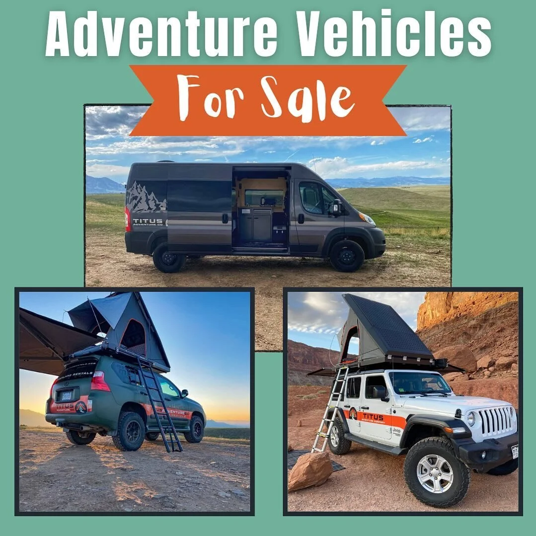 Overland 4x4 Campers — Titus Adventure Company | Colorado 4x4 Rentals