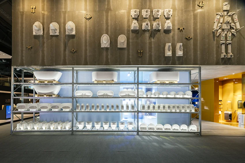 Laufen | MATERIALMESSAGE | a Laufen project by Snarkitecture