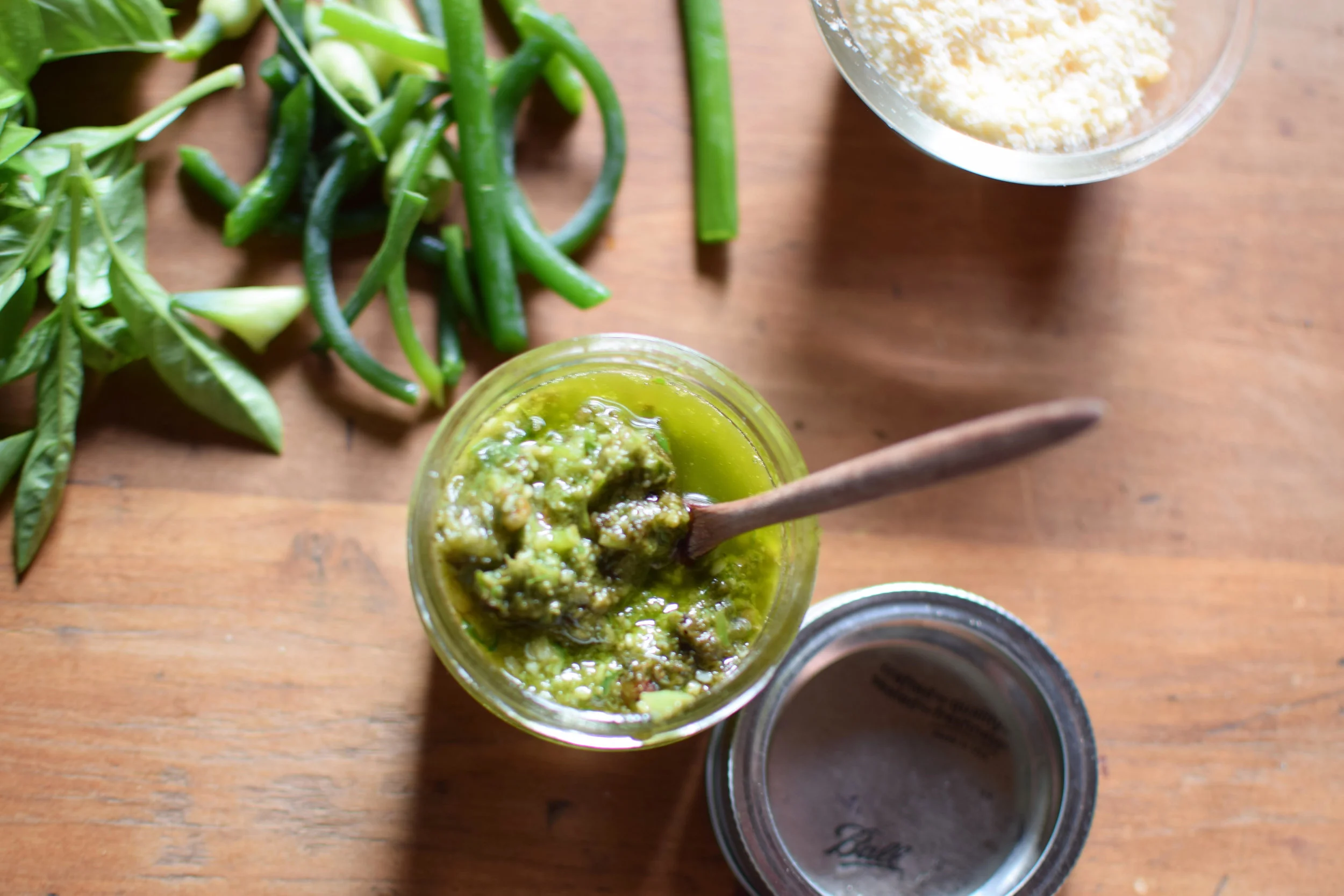 Garlic Scape Pesto — Well Folk Revival