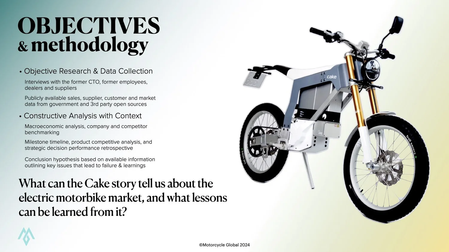 Cake : An EV Motorcycle Case Study — Motorcycle Global
