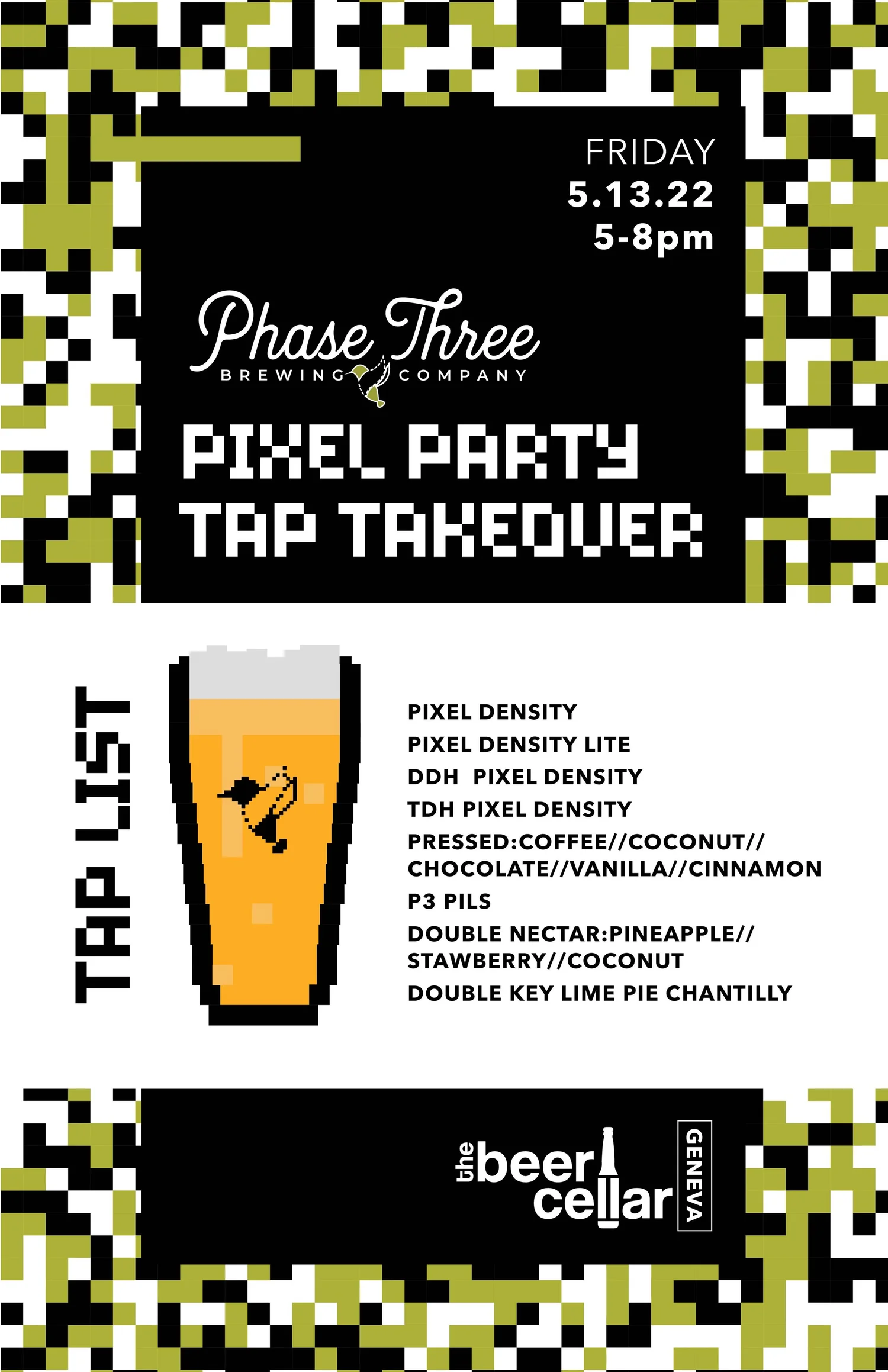pixel pack — Phase Three Brewing Company