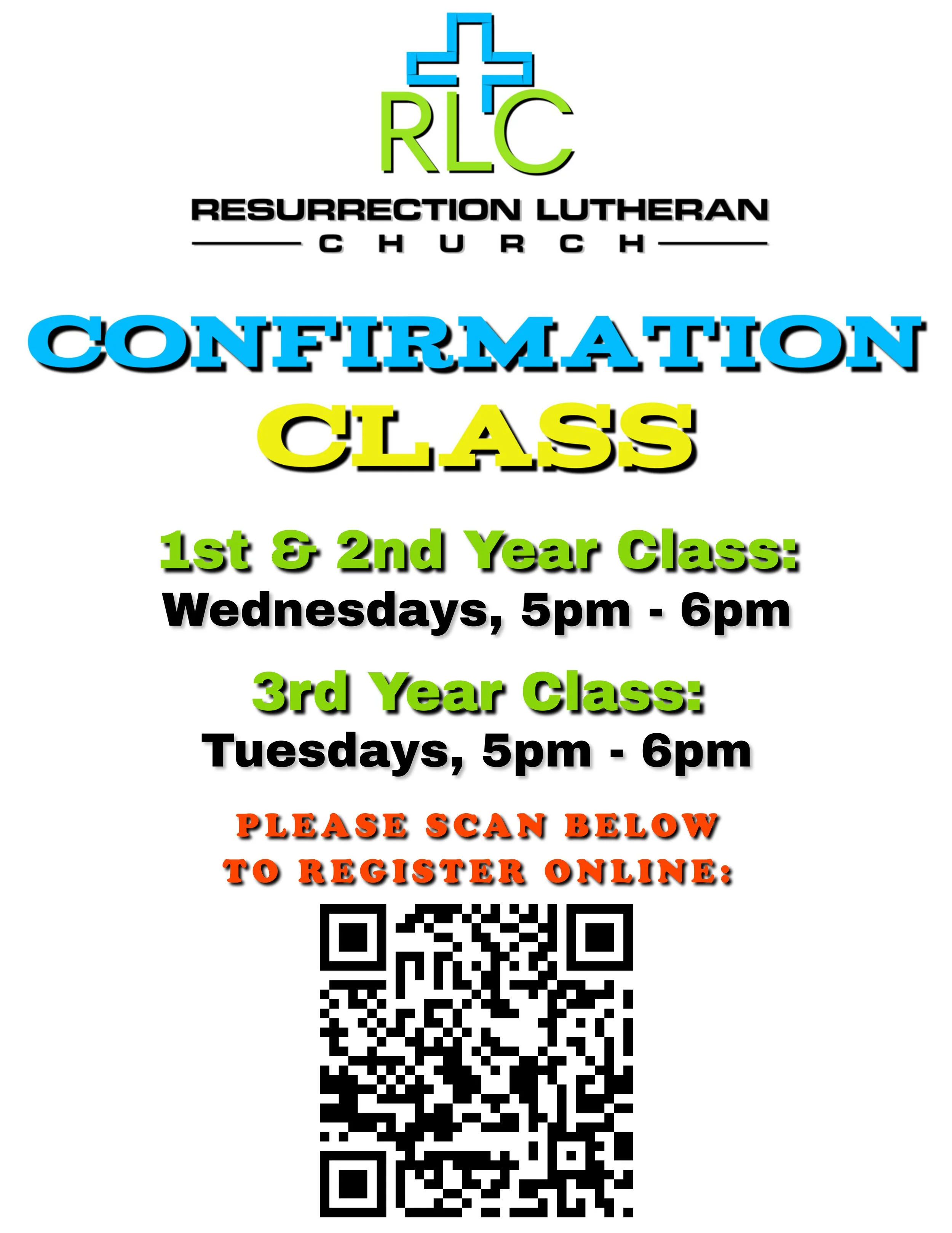 Confirmation — Resurrection Lutheran Church