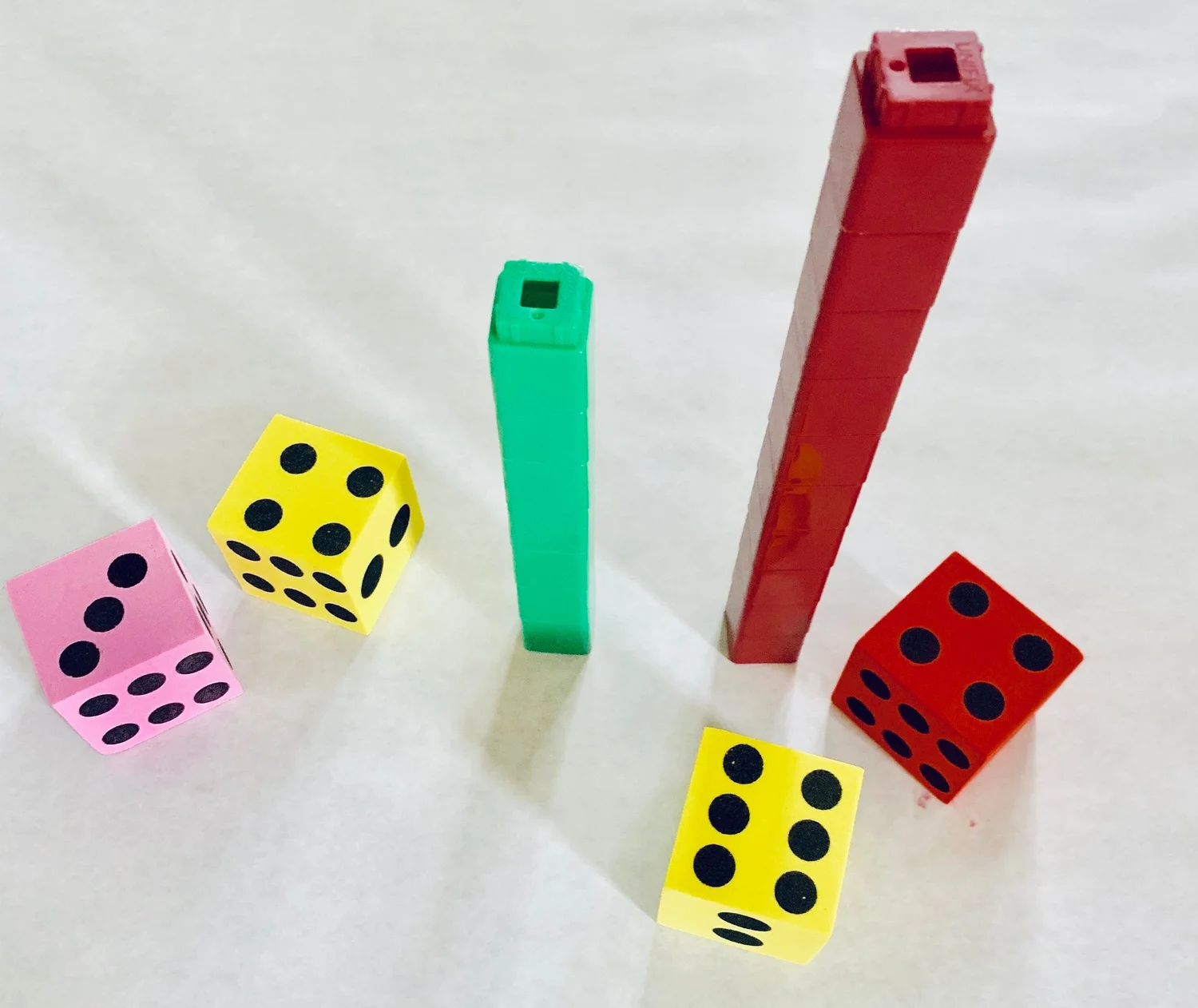 Shake, Shake, Build — Counting With Kids | Early Math Help
