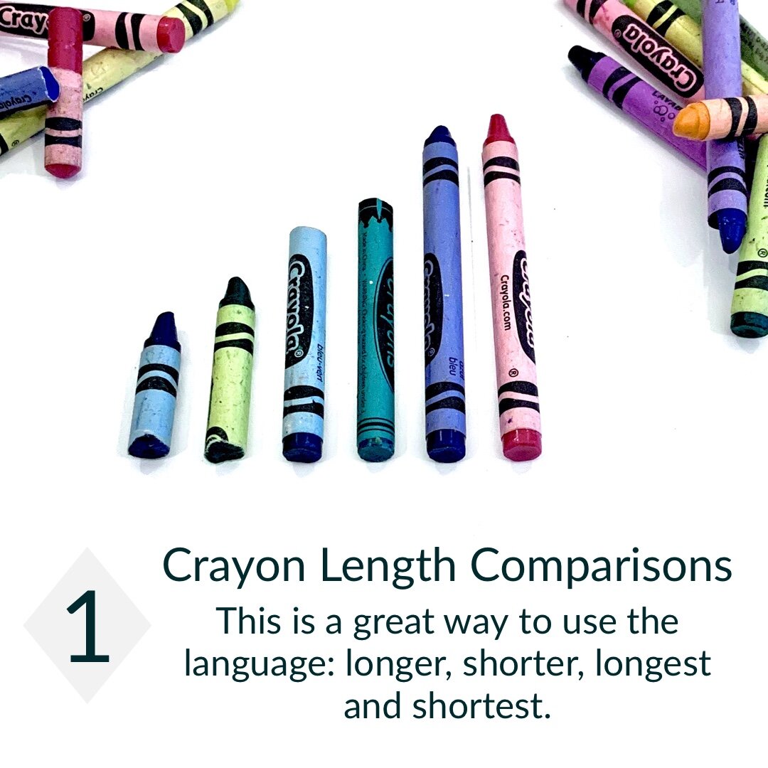 8 Ways to Use Crayon Pieces for Math — Counting With Kids | Early Math Help
