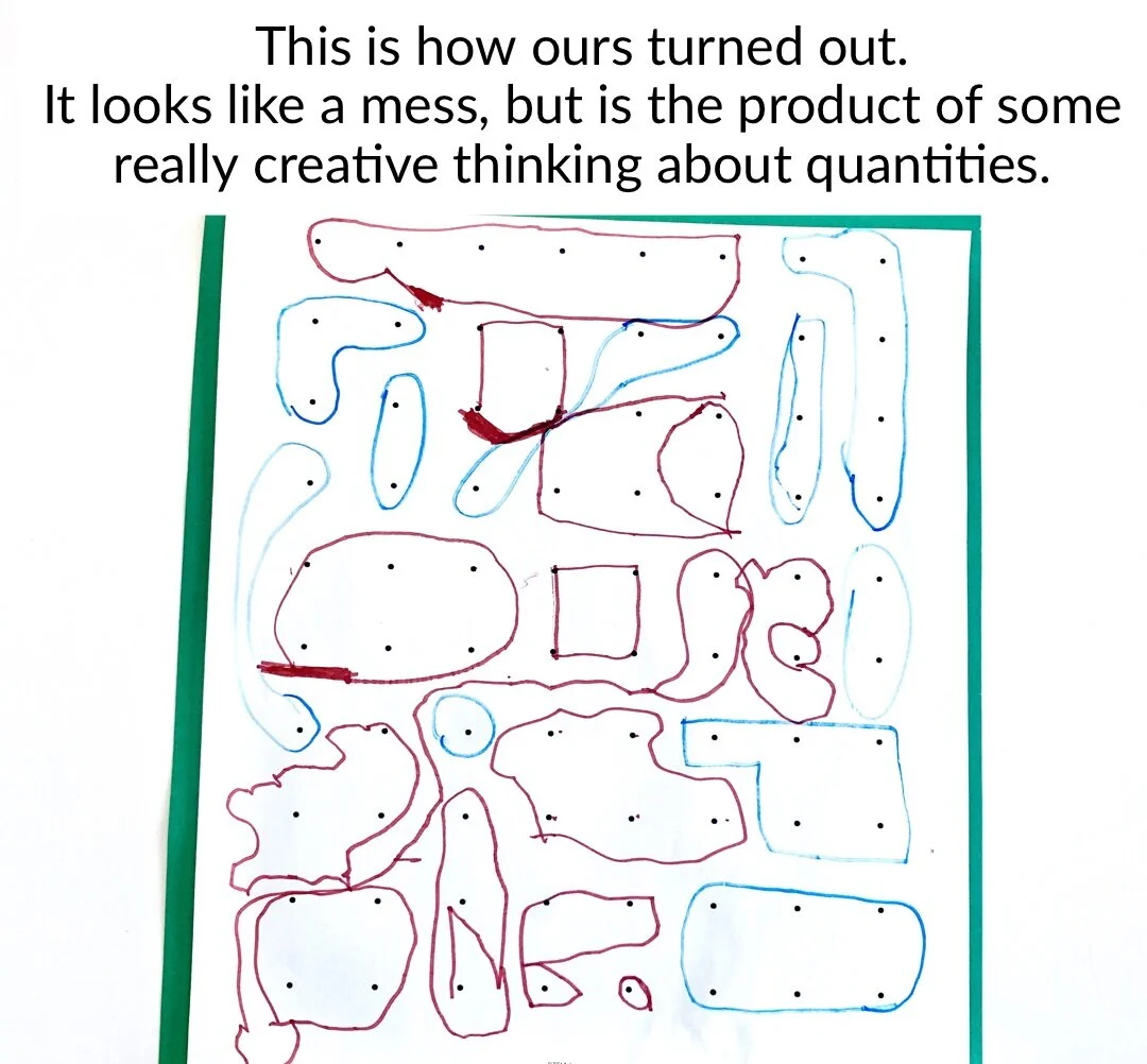 Roll and Circle Subitizing Game — Counting With Kids | Early Math Help