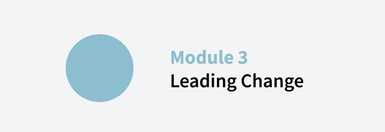 Lead the Change — The Great Full