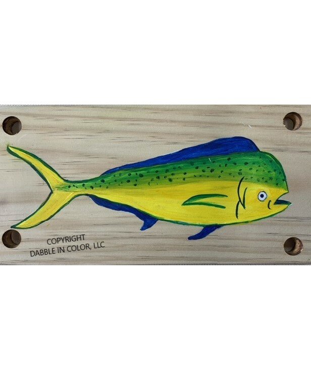 Mahi Mahi Painting