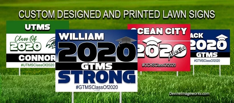2020 Graduation Lawn Signs — Devine Imageworks