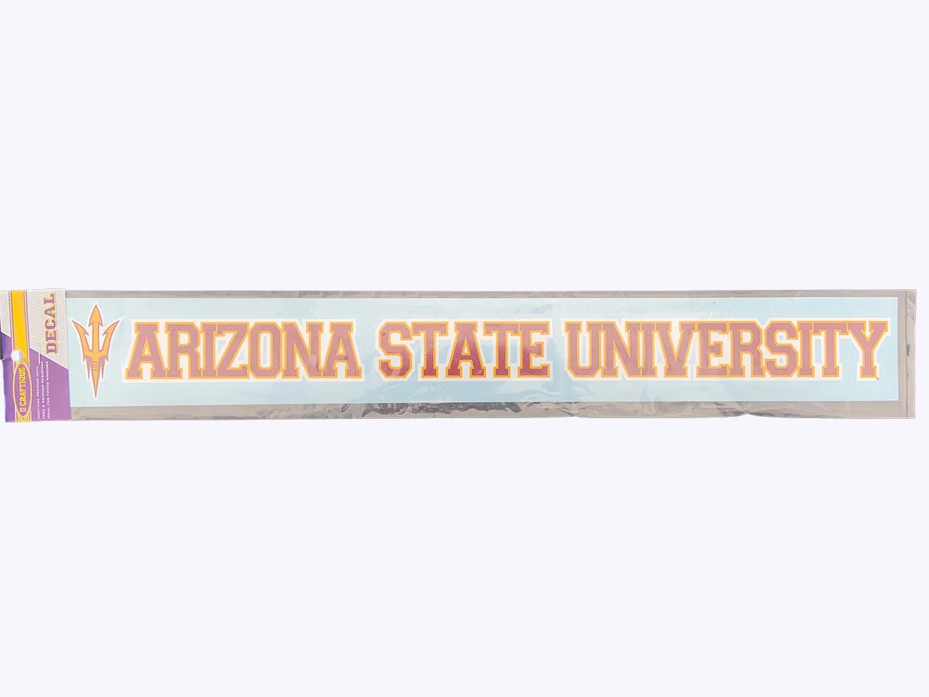 Arizona State University banner sticker — Arizona Souvenirs LLC