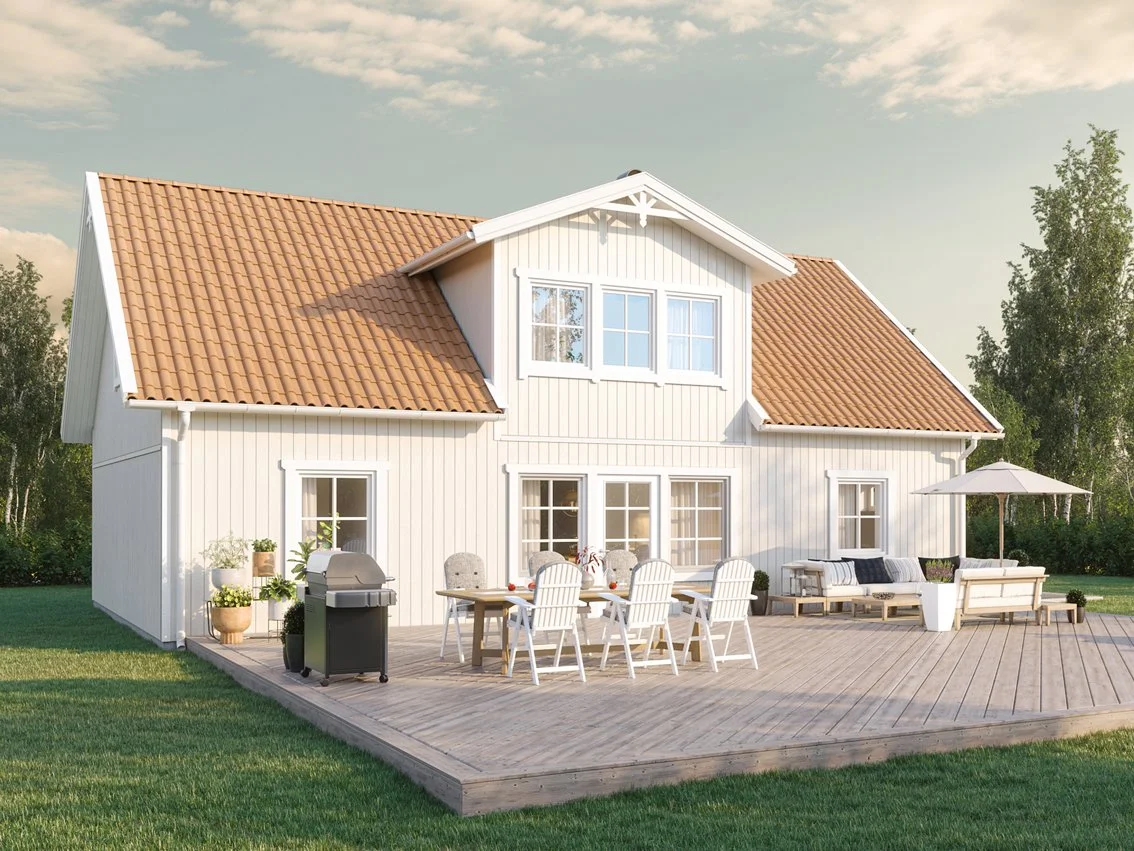 Bygga hus - Villa Nygård klassisk stil — VårgårdaHus