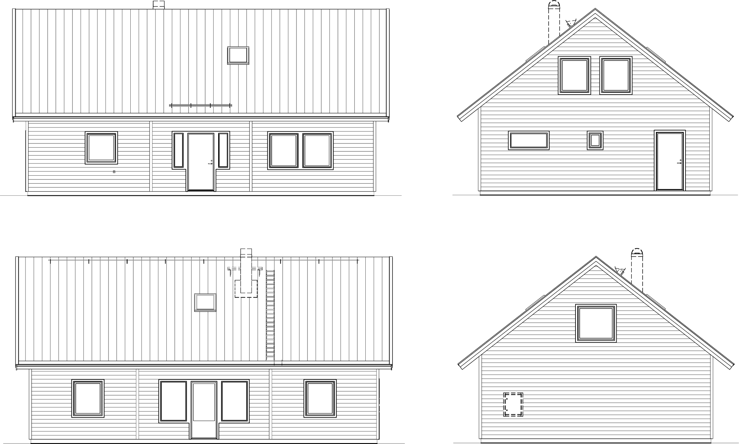 Bygga hus - Villa Nygård i skandinavisk stil med takkupa — VårgårdaHus