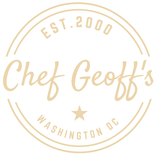 Chef Geoff's West End Events Menu — Chef Geoffs