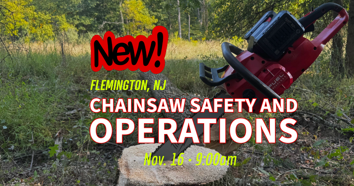 NJ Crane Expert - Chainsaw Safety and Operations
