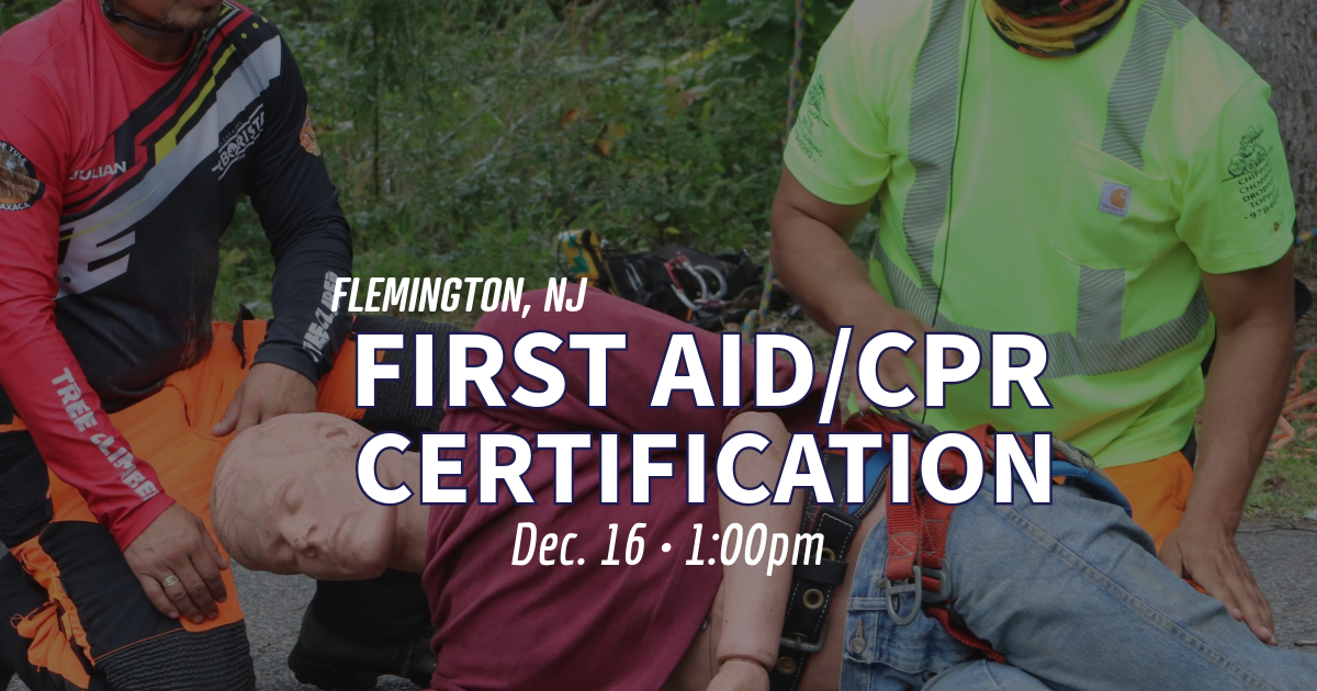 NJ Crane Expert - First Aid/CPR Certification