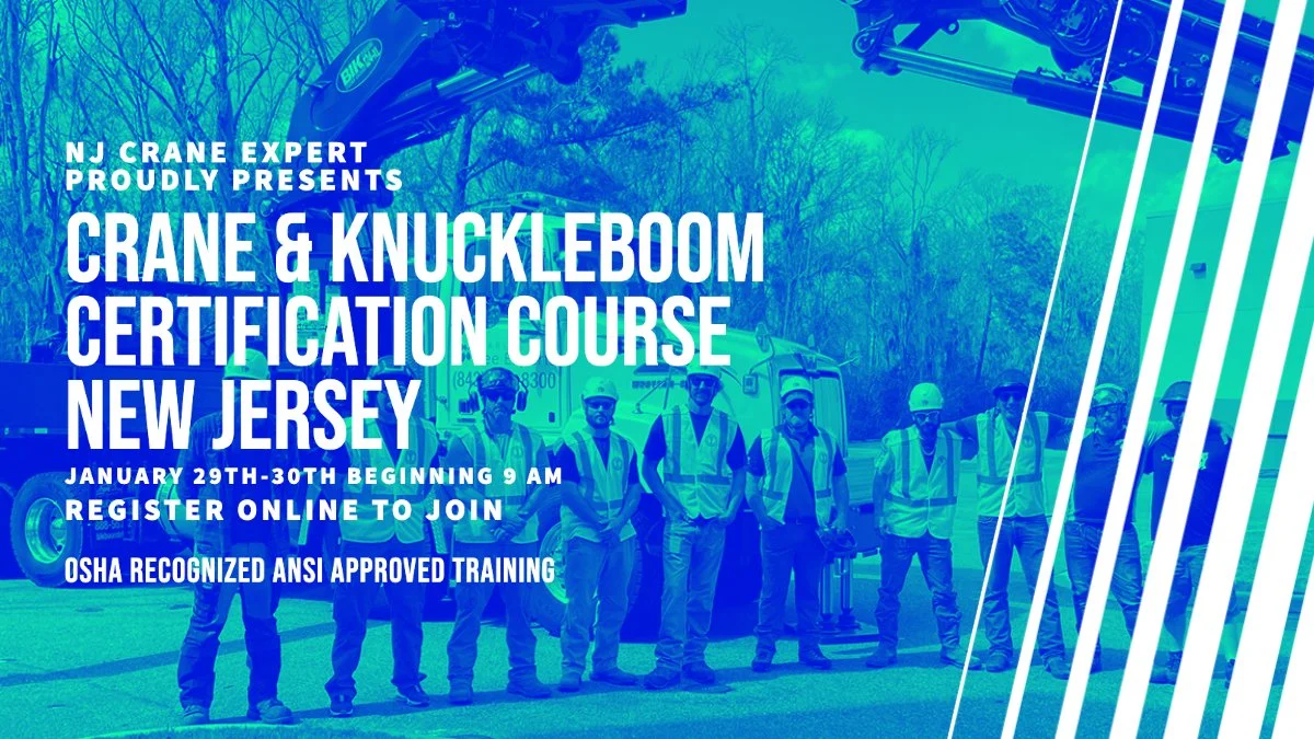 NJ Crane Expert - New Jersey NCCER Crane Certification Course