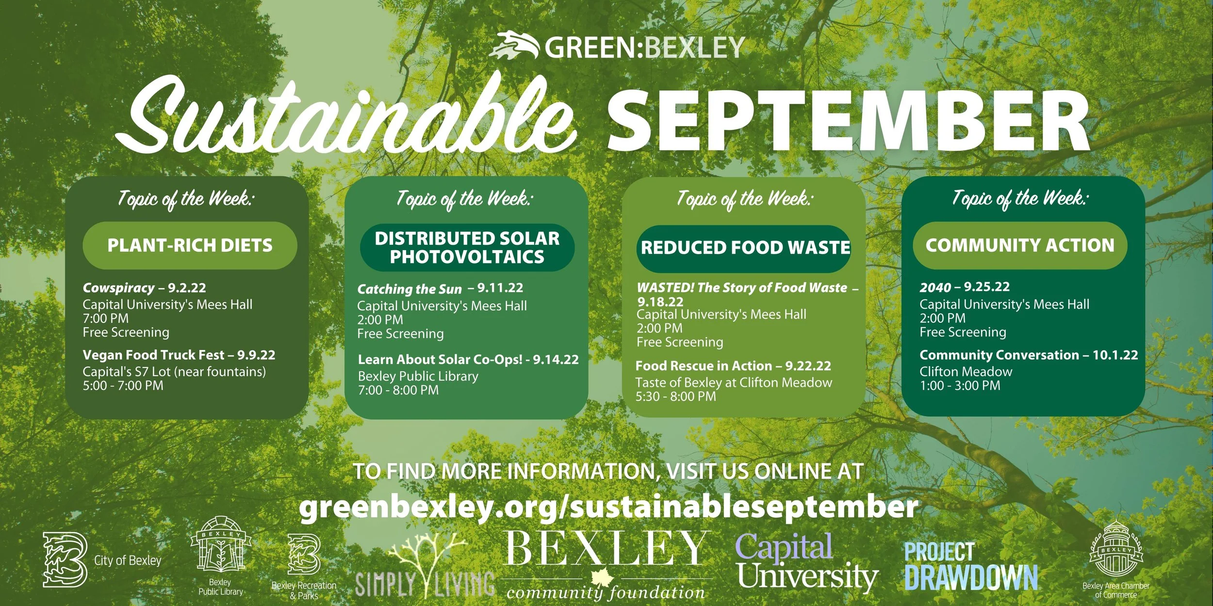 Sustainable September — Green Bexley