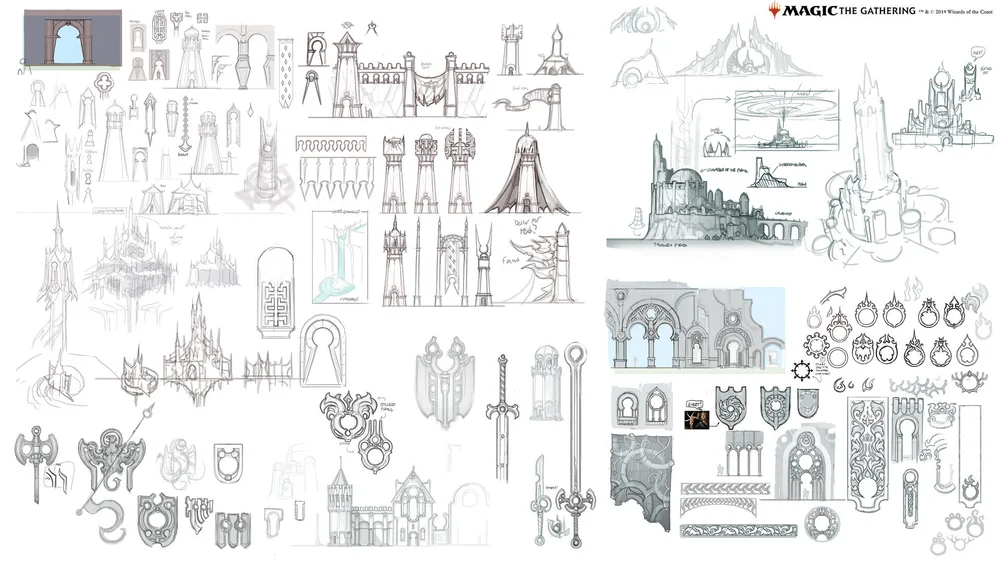 The Concept Art of Throne of Eldraine — The Magic Multiverse Project