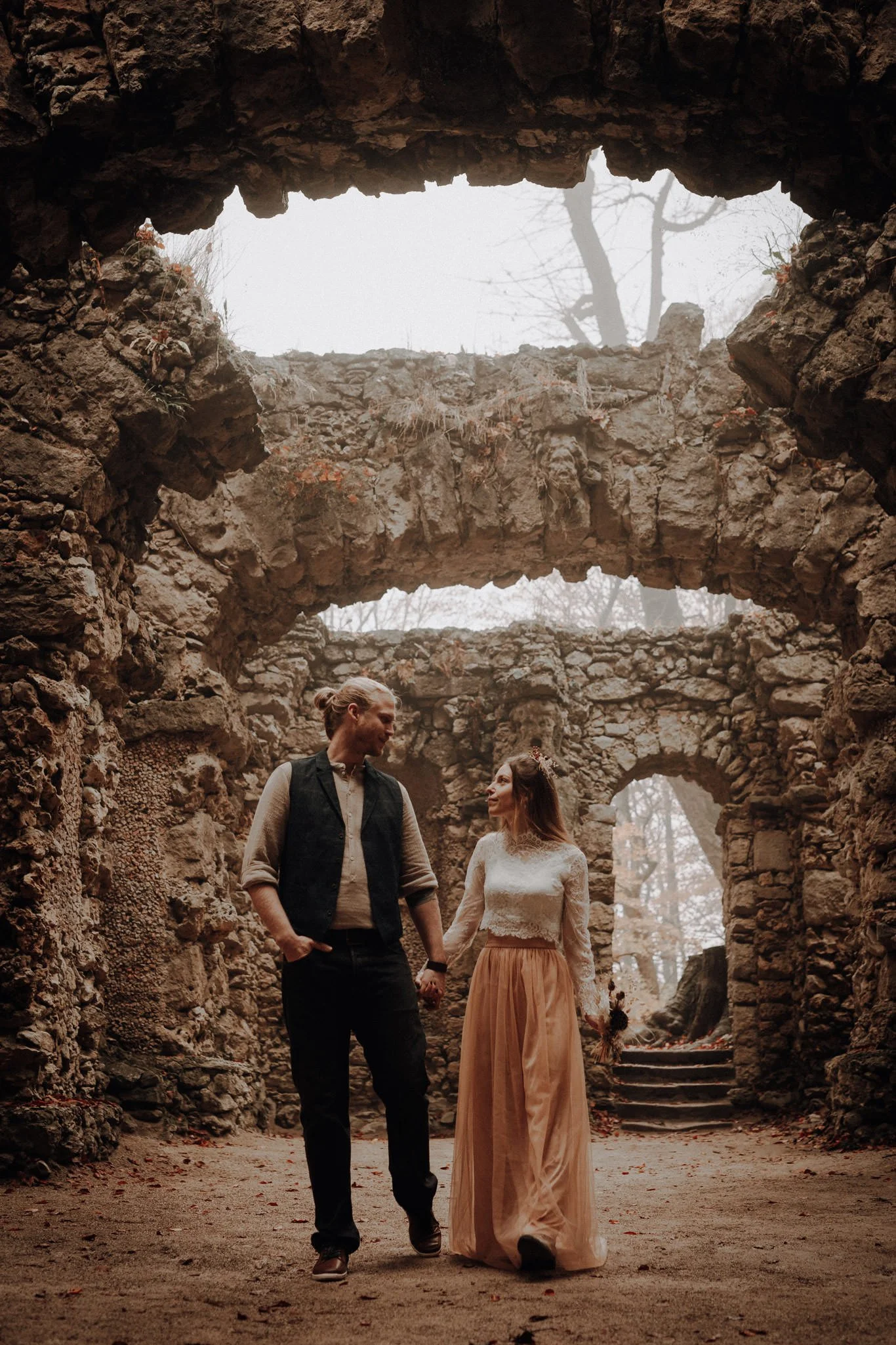Sarah Guber Fotografie — Bianca & Sebastian / Elopement im Felsengarten ...