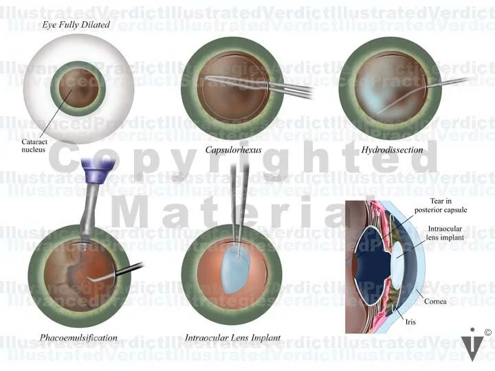 Stock Eye: Cataract / Intraocular Lens (IOL) — Illustrated Verdict
