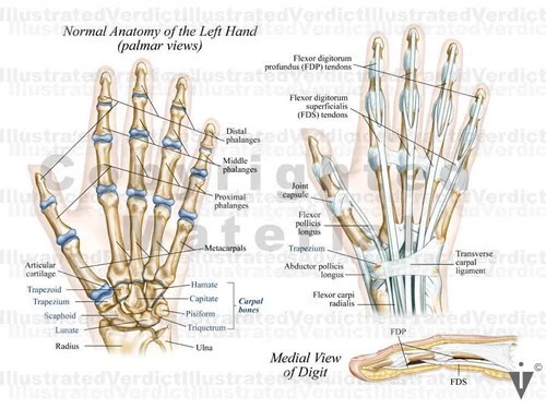 Stock Upper Limb: Hand — Illustrated Verdict