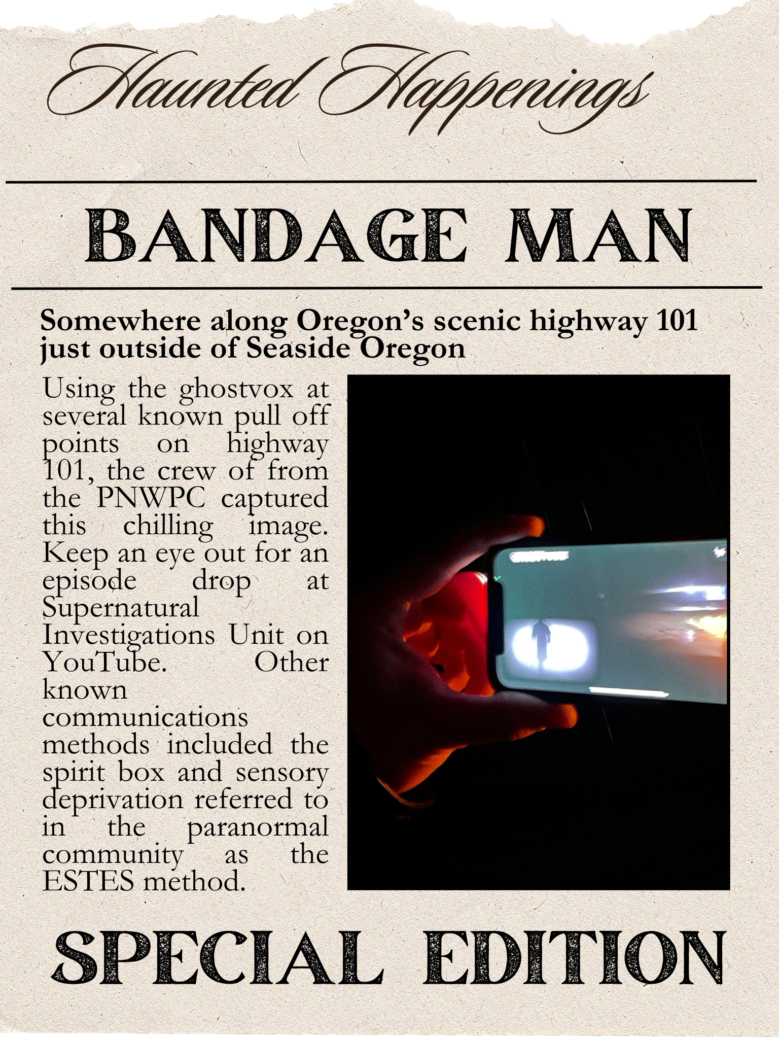 Unraveling the Mystery of the Bandage Man | Legends and Lore | Sinister ...