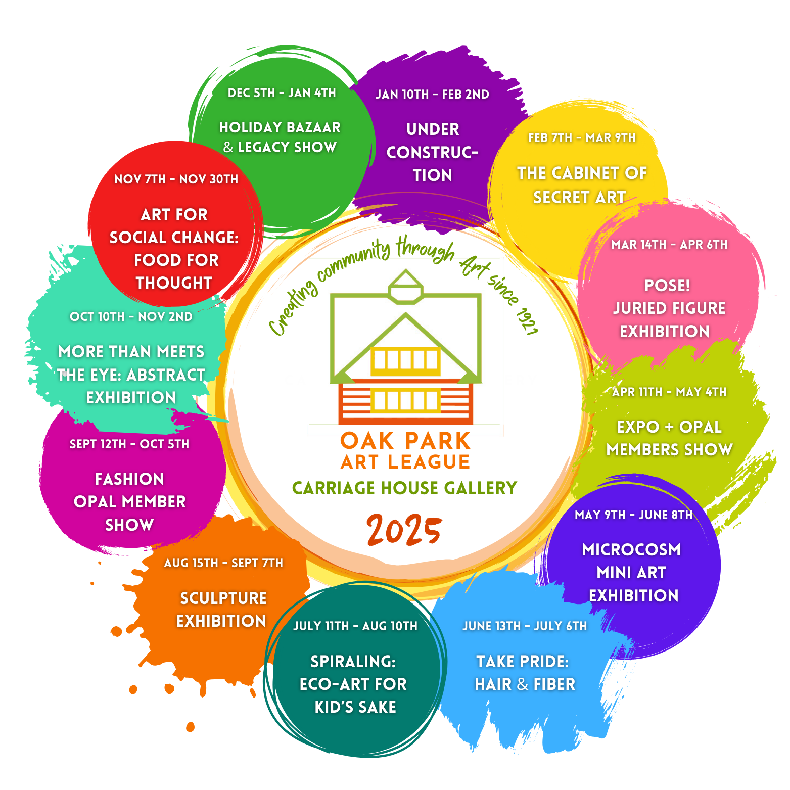 Calls For Artists — Oak Park Art League