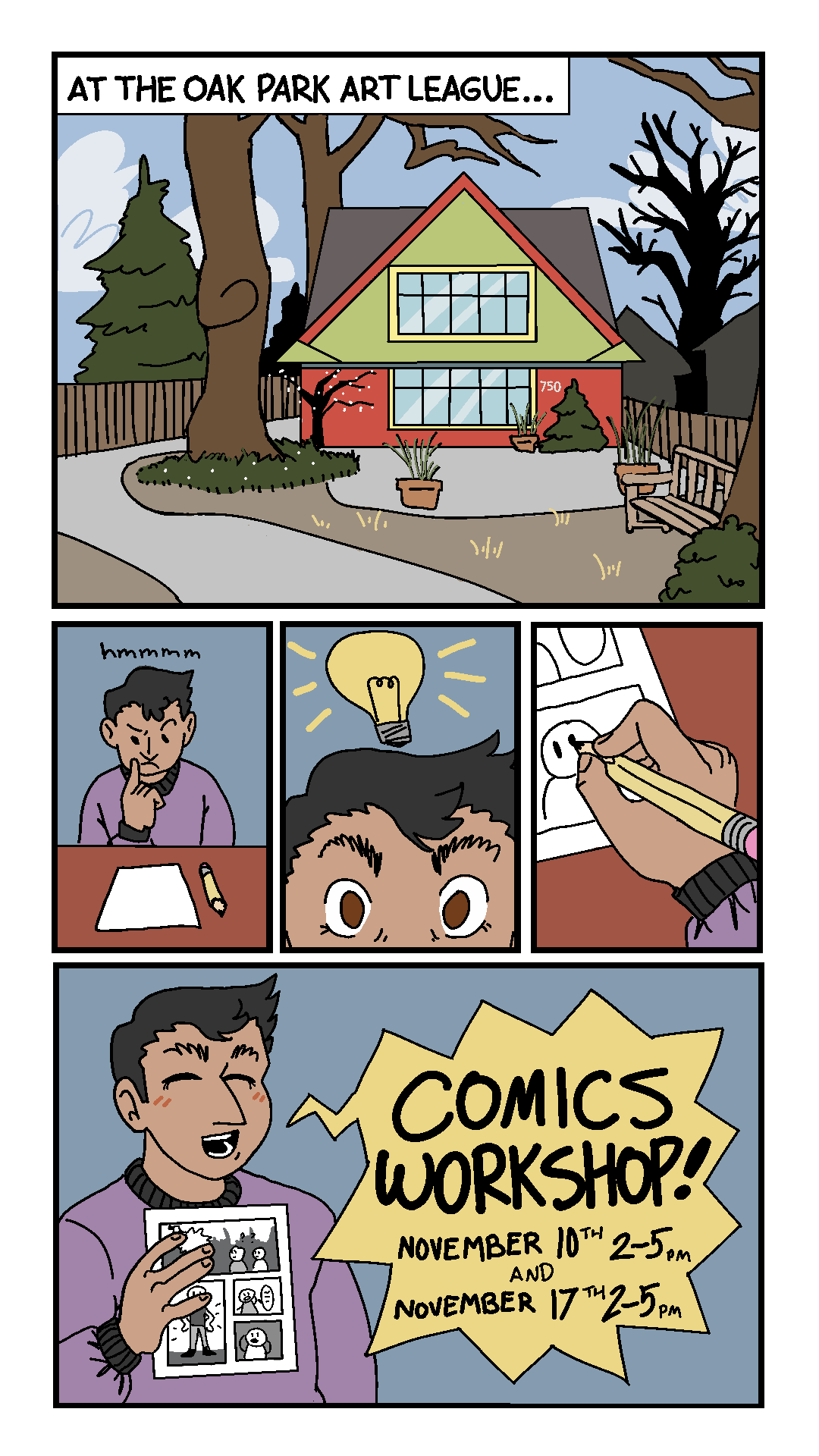 Cartooning Basics — Oak Park Art League