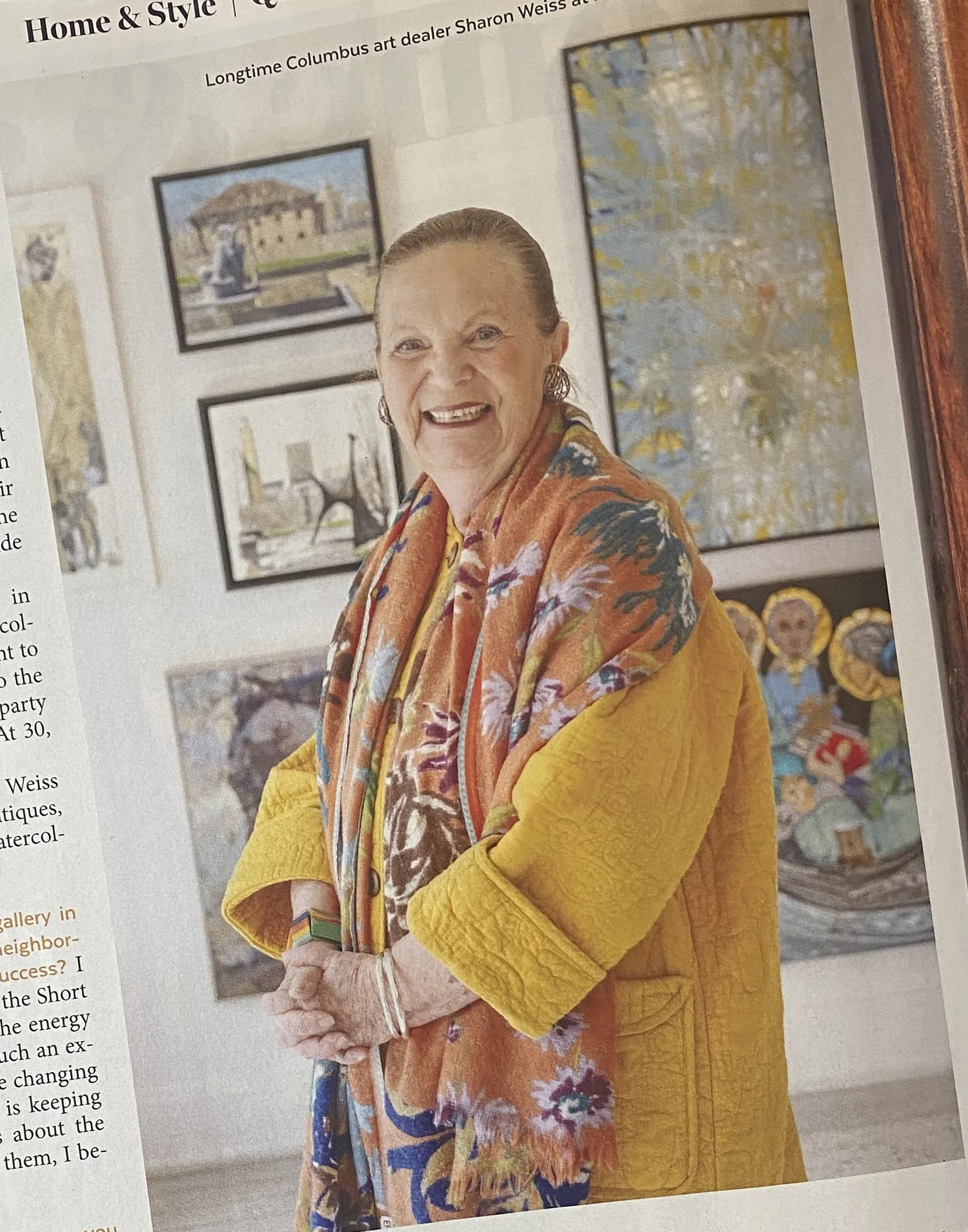 Newsletter Spring 2024 — Sharon Weiss Gallery