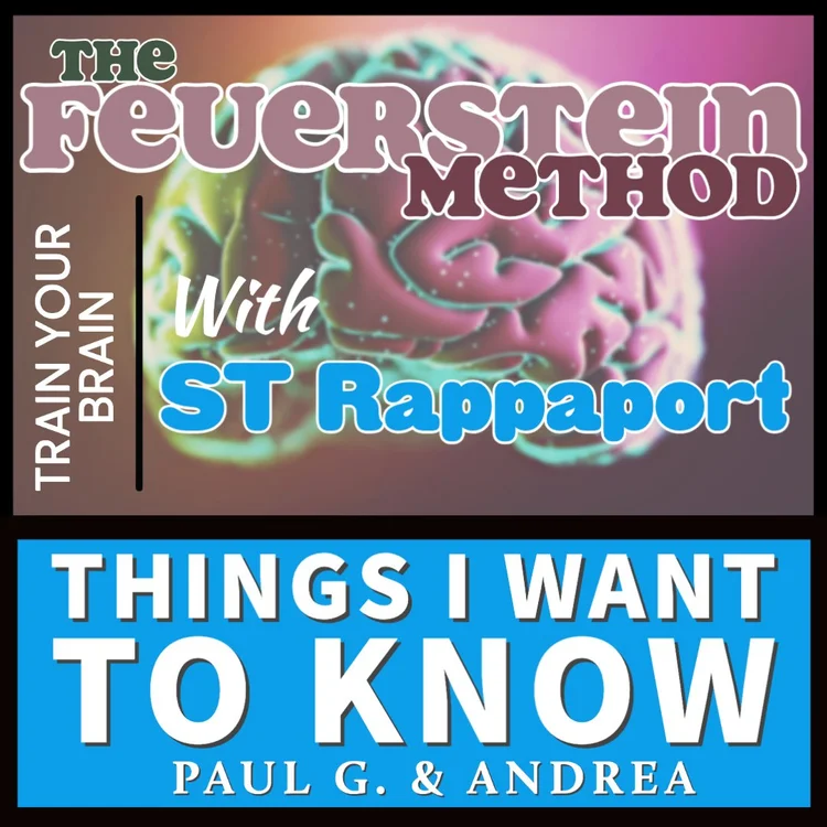 Train your brain with the Feuerstein Method with ST Rappaport — Paul G ...